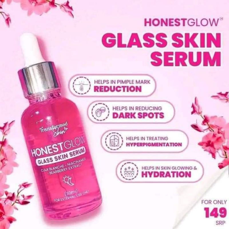 honest glow pink serum 30ml | Shopee Malaysia