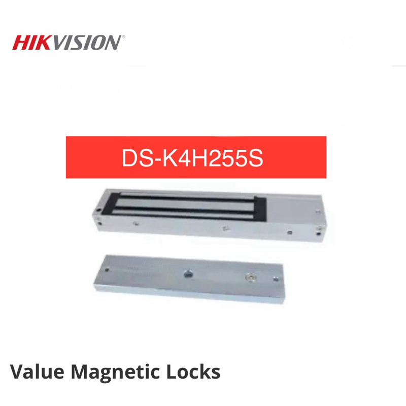 HIKVISION DS-K4H255S EM-600 Electric Magnetic Lock EMLock For Door ...