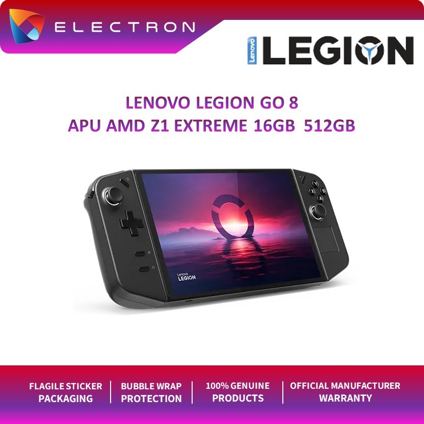 Lenovo Legion Go 8APU1 (83E1001AMJ) AMD RYZEN™ Z1 EXTREME/16GB/512GB ...