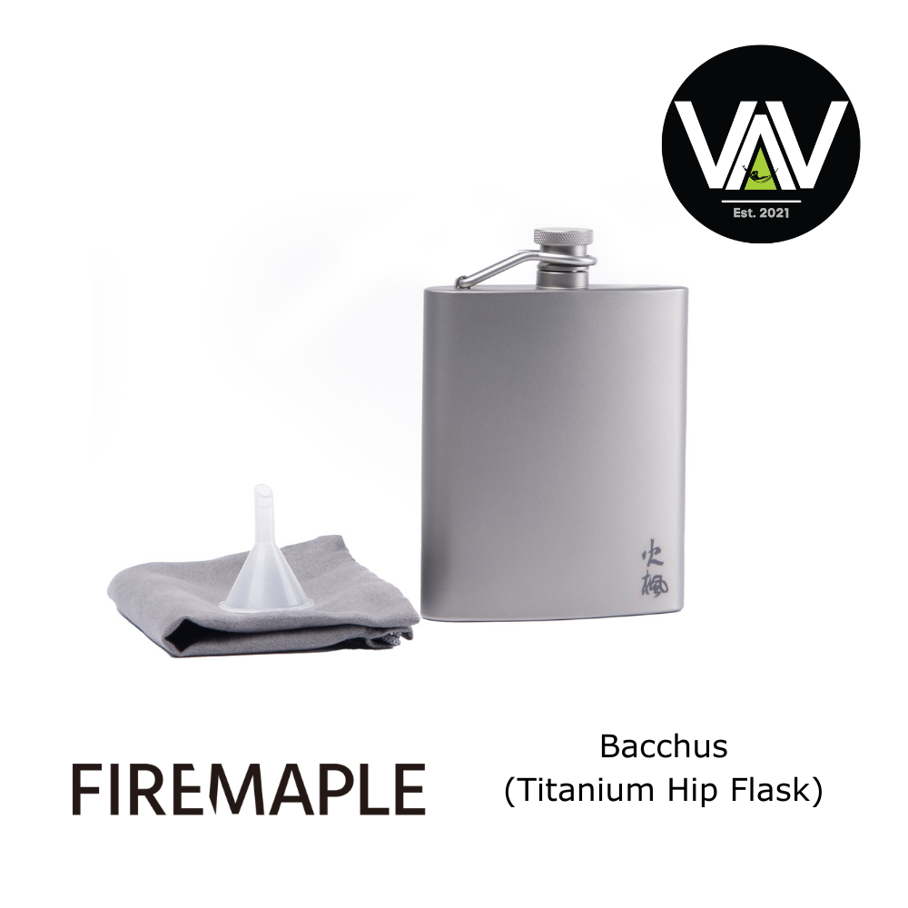 FIREMAPLE Bacchus Titanium Hip Flask | Shopee Malaysia