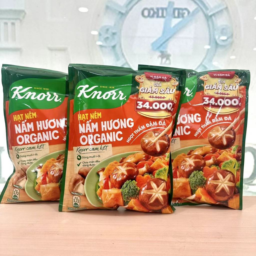 Knorr Hat Nem Chay Nam Huong Organic 380gr - Knorr Mushroom Seasoning ...