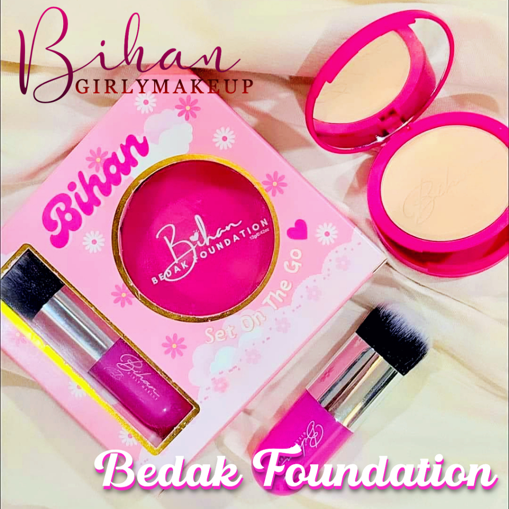 Bihan Bedak Foundation / Bihan Girly Makeup BGM Set On The Go Compact ...