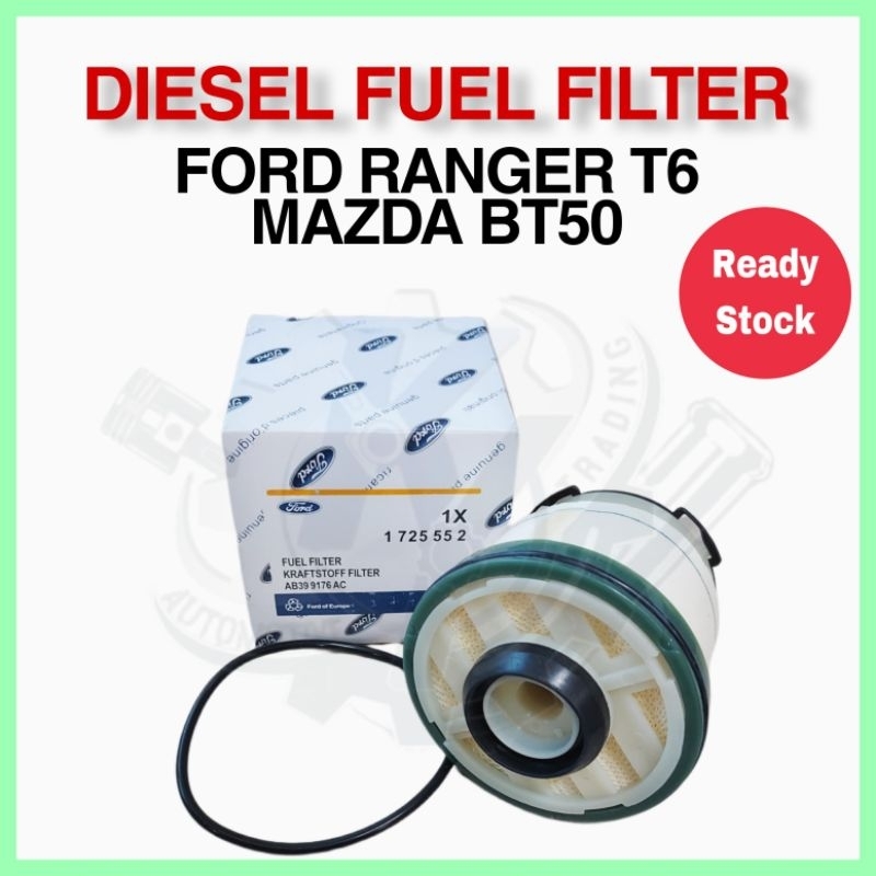 FORD DIESEL FUEL FILTER RANGER T6 T7 2.2 3.2 2012 MAZDA BT50 FIGHTER ...