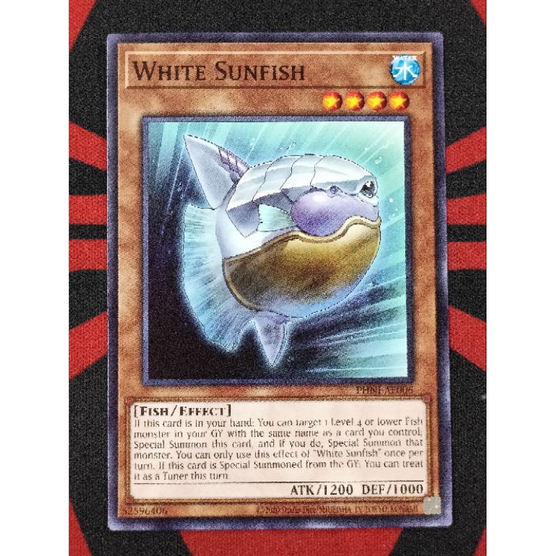 YUGIOH KONAMI PHNI-AE006 White Sunfish (Common) | Shopee Malaysia