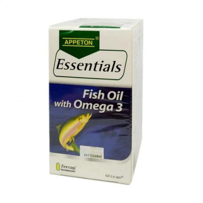 Appeton Essentials Fish Oil with Omega-3 (60's) | Shopee Malaysia