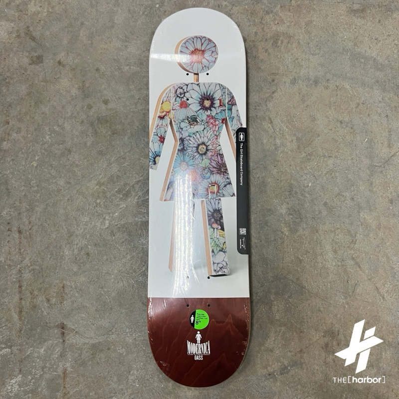 GIRL SKATEBOARDS Griffin Gass Modernica OG 8.0” G008 Shape Skateboard ...