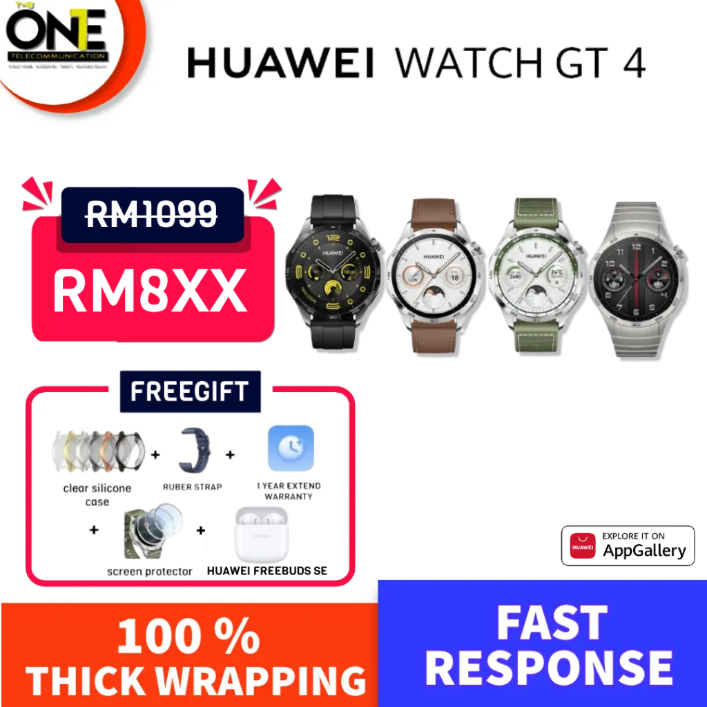 HUAWEI WATCH GT 4/ GT4 | HEALTH MONITOR | 2 WEEK BATTERY LIFE ...