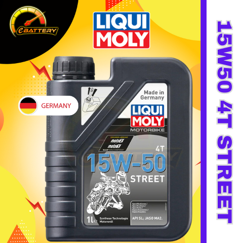 LIQUIMOLY MOTORBIKE 15W50 10W40 20W50 4T STREET ENGINE OIL GERMANY 1L ...