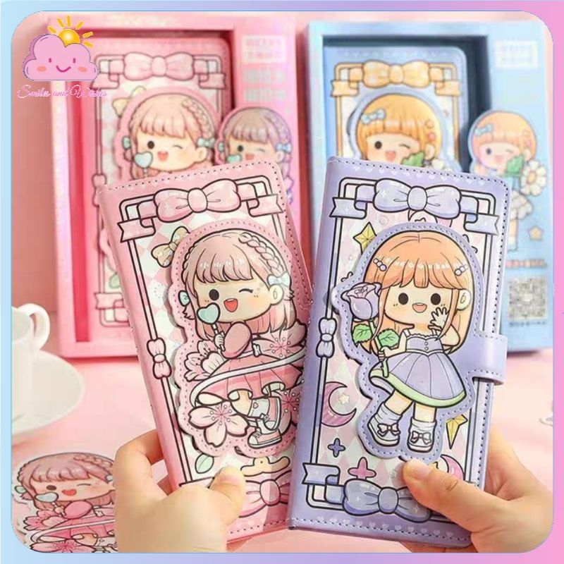 TELADO Journal Grid Notebook Weeks Planner Gift Box PU Leather Notebook ...