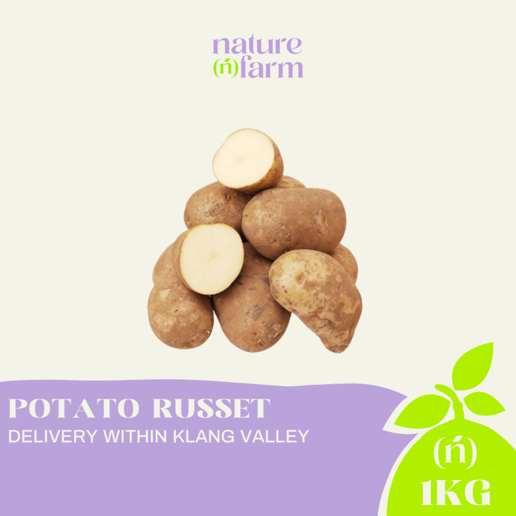 Nature Farm Potato Russet (1KG/PKT) | Shopee Malaysia