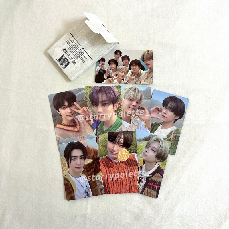 ENHYPEN WEVERSE ALBUM (POCA ALBUM) Photocards - Dark Blood / Orange ...