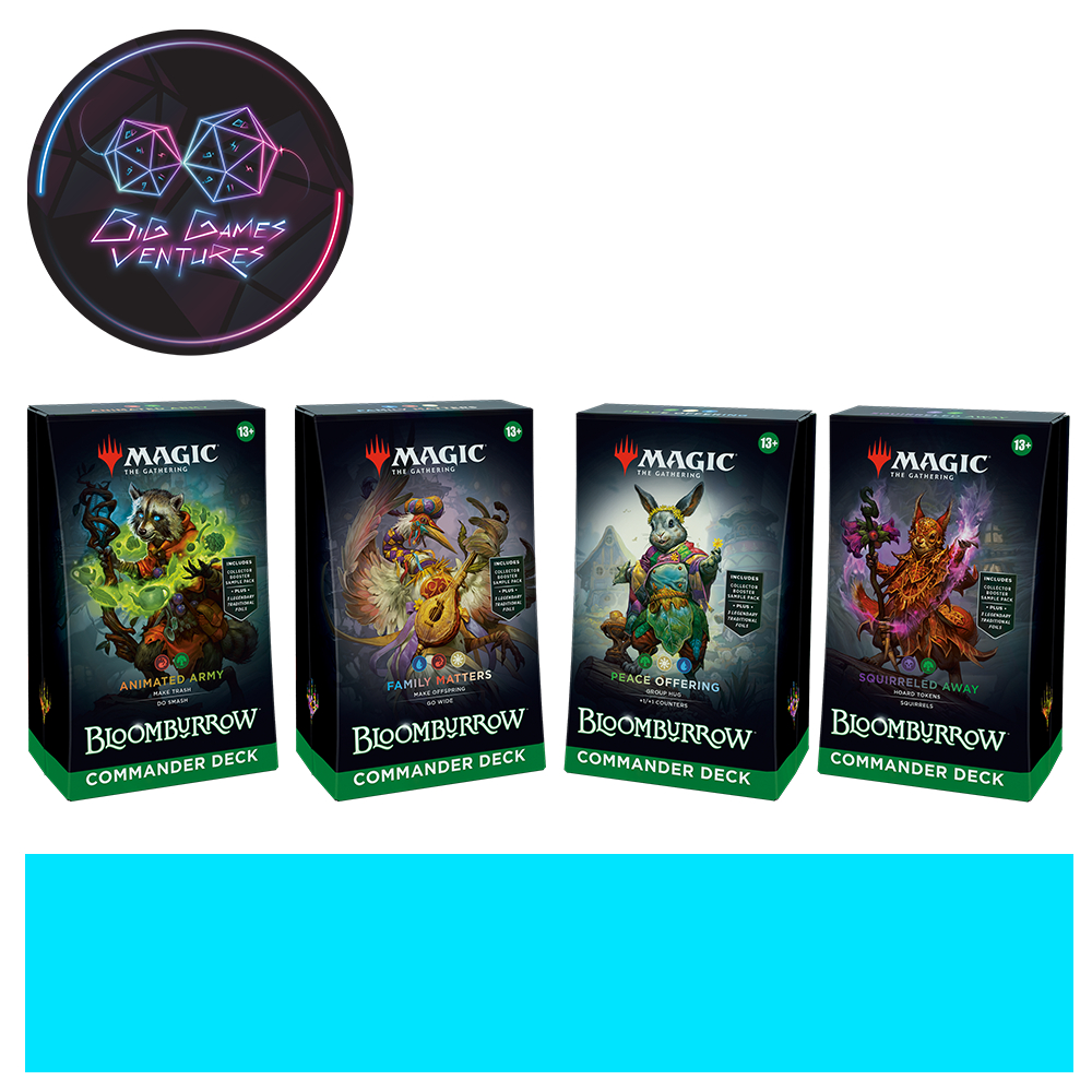 Magic: The Gathering Bloomburrow Commander Deck Bundle | Shopee Malaysia