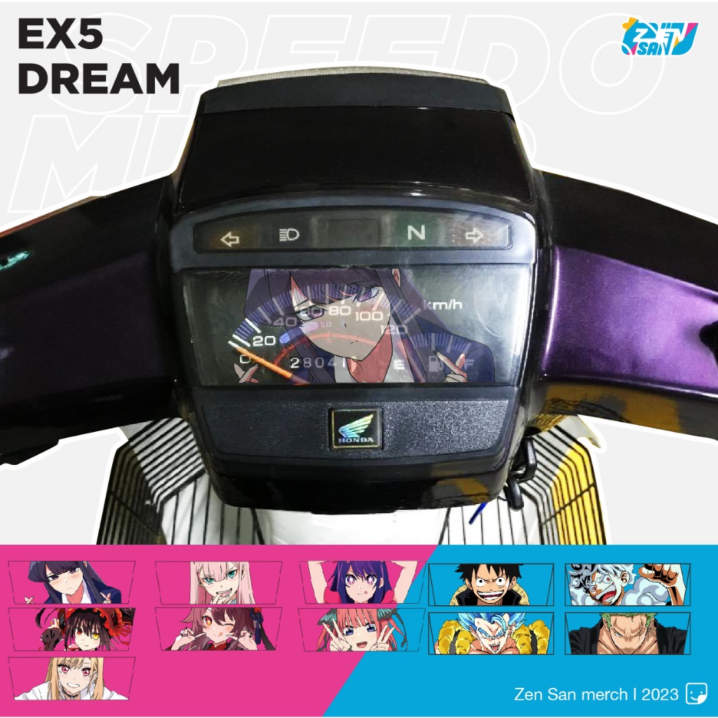 Speedometer Stickers for EX5 | Shopee Malaysia