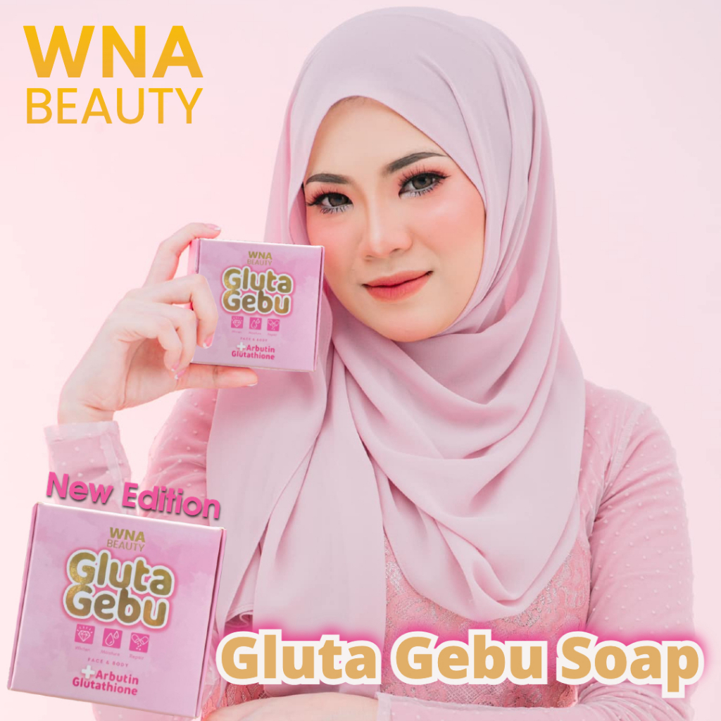 WNA Gluta Gebu / Face Body Brightening Whitening Cleanser Wash Skincare ...