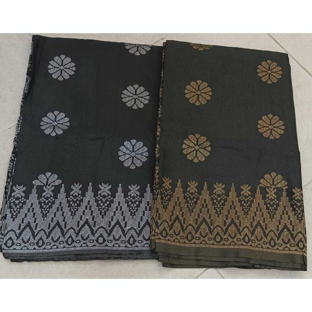 SAMPIN SONGKET BUNGA TABUR SIAP JAHIT SAMPIN DEWASA SAMPIN KAHWIN ...
