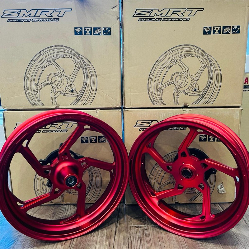 8.2KG!! SMRT Rims Set For Yamaha Xmax V1 V2 250 300 350 Forged CNC ...