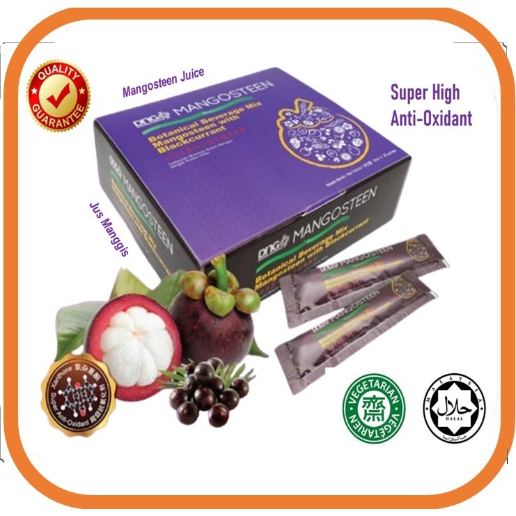 DNG Mangosteen Juice /Jus Manggis Antioxidant, Anti Aging, Lower ...