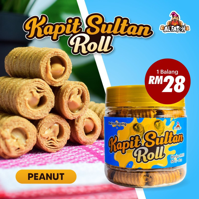 Kapit Sultan Roll - Kacang | Shopee Malaysia
