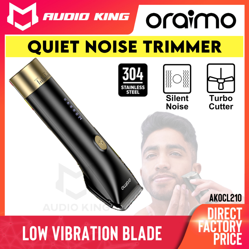 ORAIMO Wireless Clipper Cordless Trimmer Original Rechargeable Electric ...