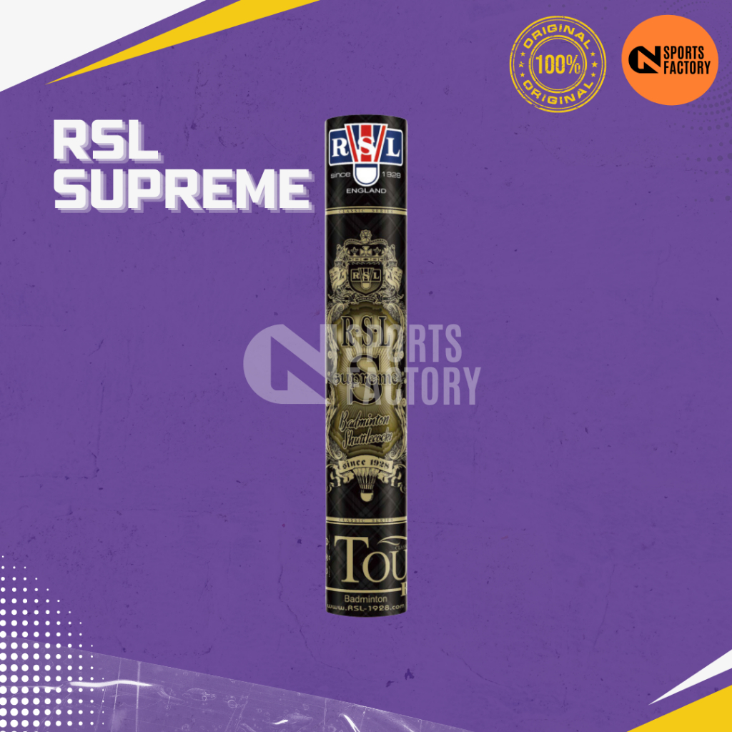 [CN Sports] RSL Badminton Shuttlecock Ultimate, Supreme, Falcon ...