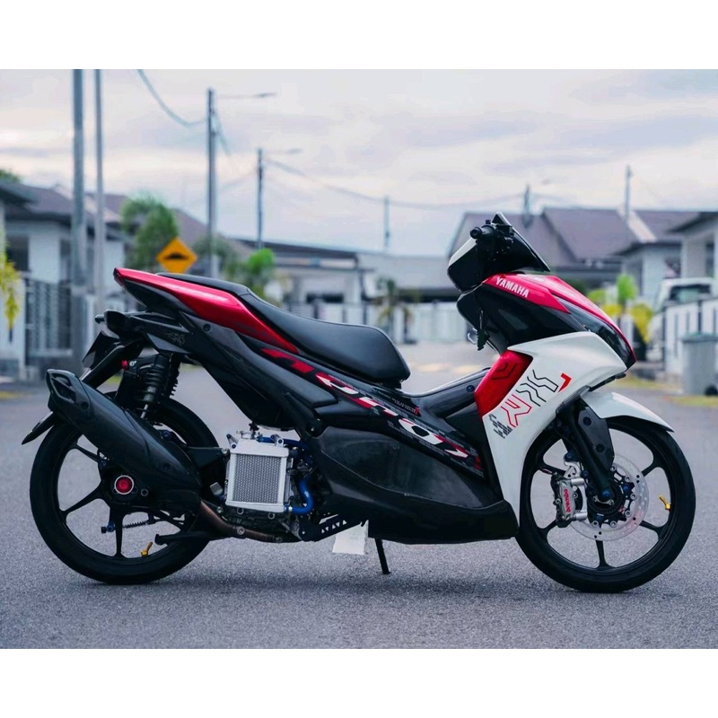 NVX V2 AEROX MERAH PUTIH 2024 ORIGINAL INDONESIA | Shopee Malaysia