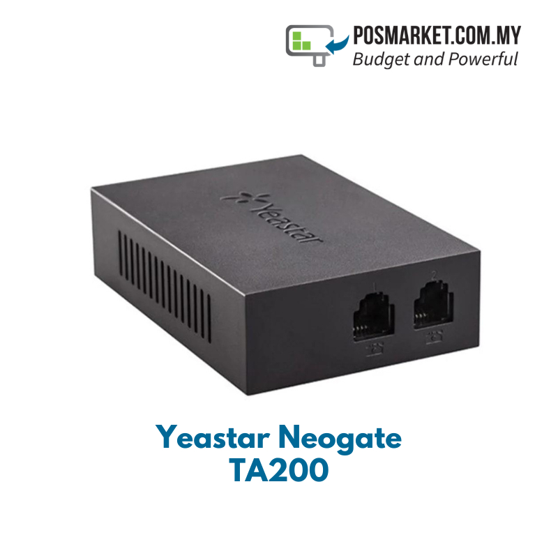 Yeastar NeoGate TA200 Gerbang 2FXS (Yeastar NeoGate TA200 2FXS Gateway) | Shopee Malaysia
