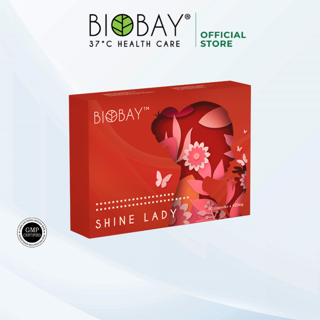 BIOBAY Shine Lady (420mg) Women's Wellness Vege Cap | Kacip Fatimah Ashwagandha Chaste Berry ...