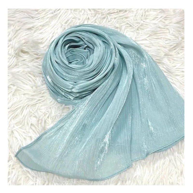 Shawl Shimmering Silk. Shimmer Shawl Viral. Shawl Shimmer Premium Satin ...