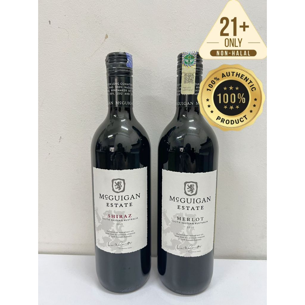 Mcguigan Estate Merlot / Shiraz Red Wine 750ml | Shopee Malaysia