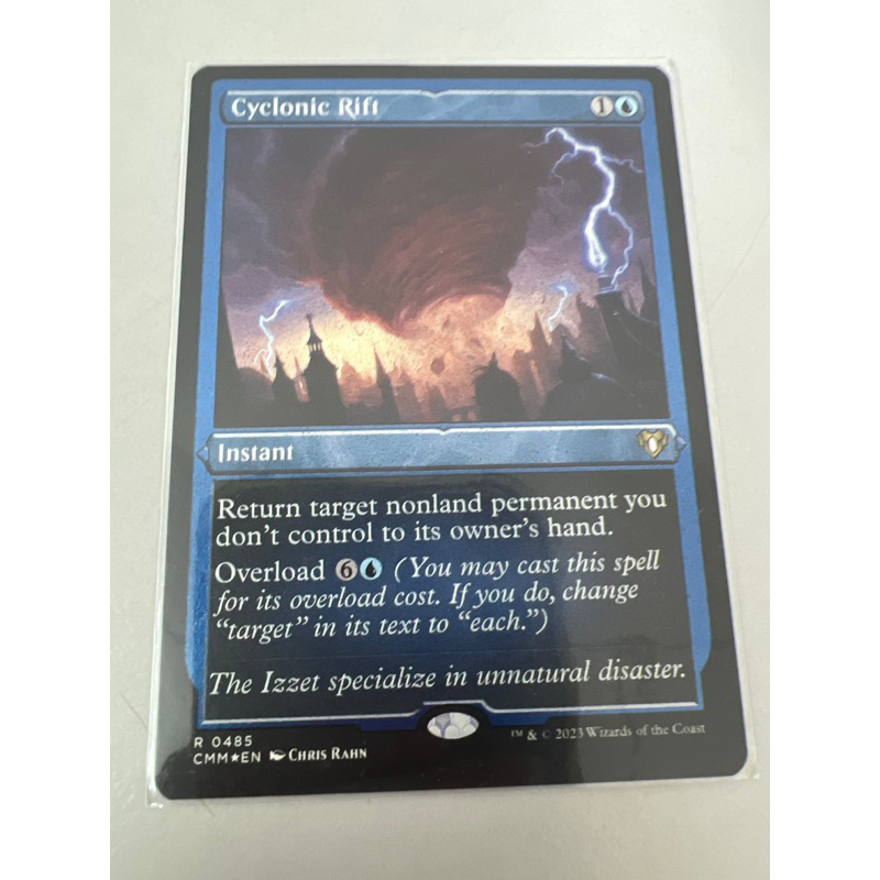 Magic The Gathering Cyclonic Rift (Etched Foil) | Shopee Malaysia