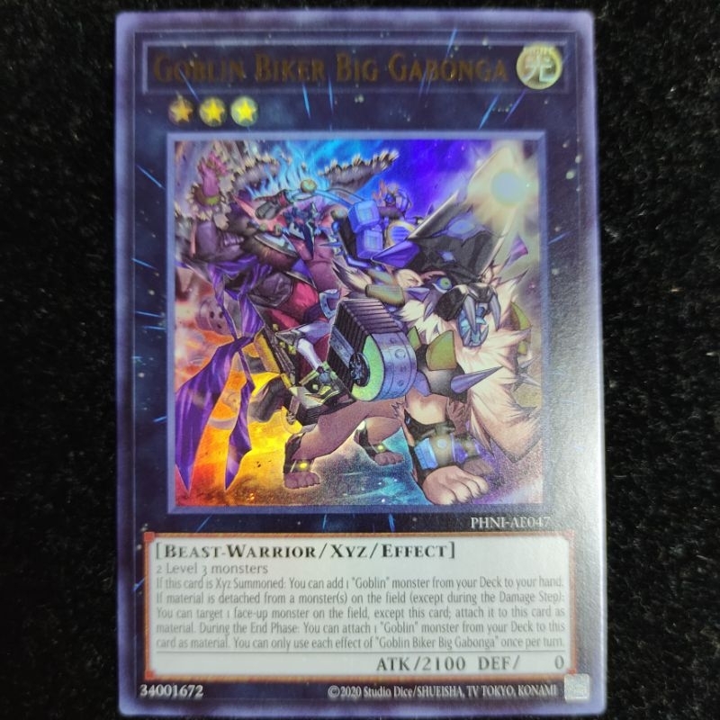 PHNI-AE047 Goblin Biker Big Gabonga (UR) | Shopee Malaysia