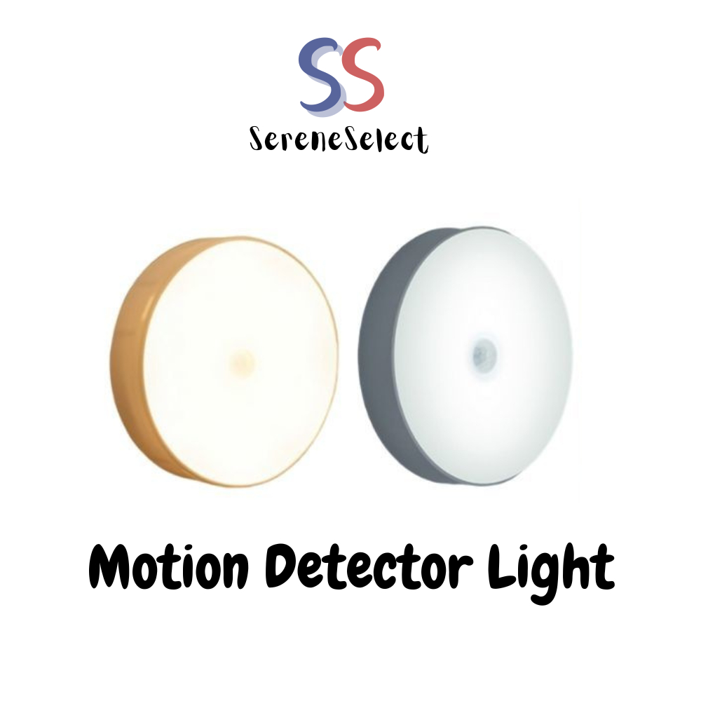 Motion Detector Sensor Light Body Induction Lamp Usb Charge Auto Night ...