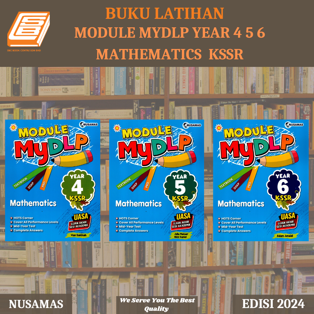 [SBCB] Buku Latihan : Module MyDLP Mathematics Year 4 5 6 KSSR ...