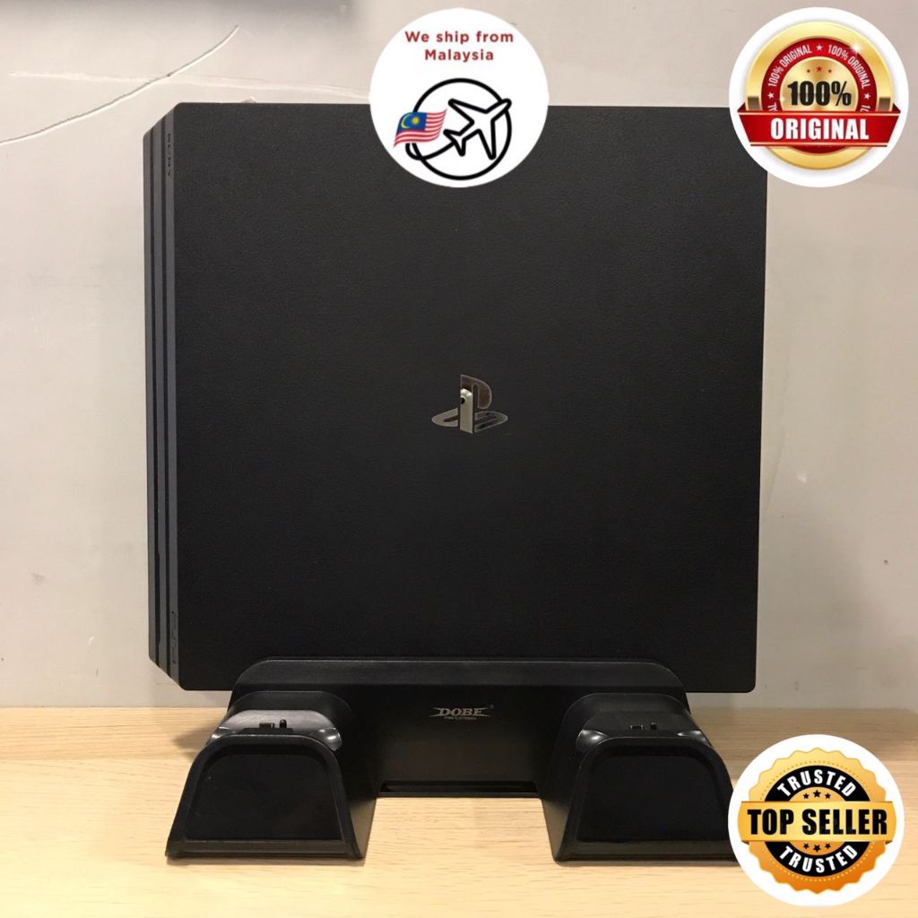 PLAYSTATION MULTIFUNCTION DOCK COOLING FAN STAND FOR PS4 SLIM PRO 100% ...