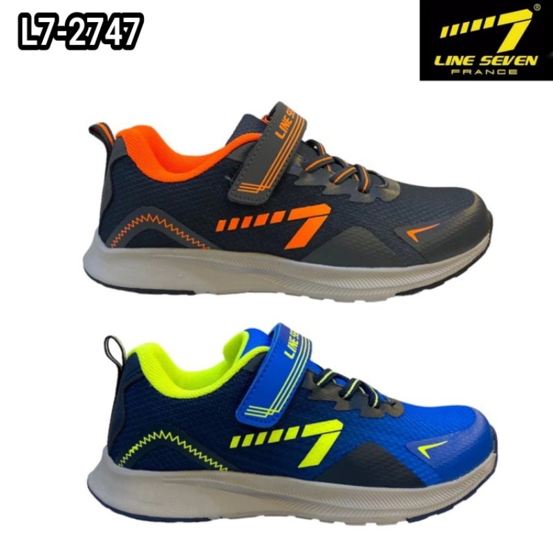 Line Seven Junior Sport Shoes Junior Running Shoes Kasut Sukan Kanak ...
