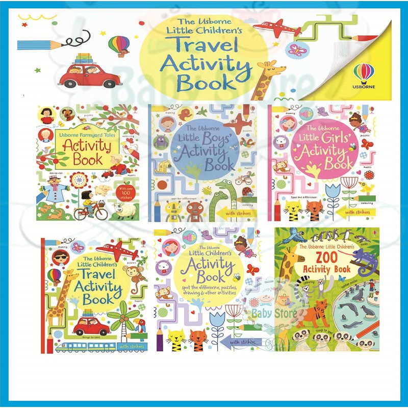 Usborne Little Children activity book / Children book Gift Educational ...