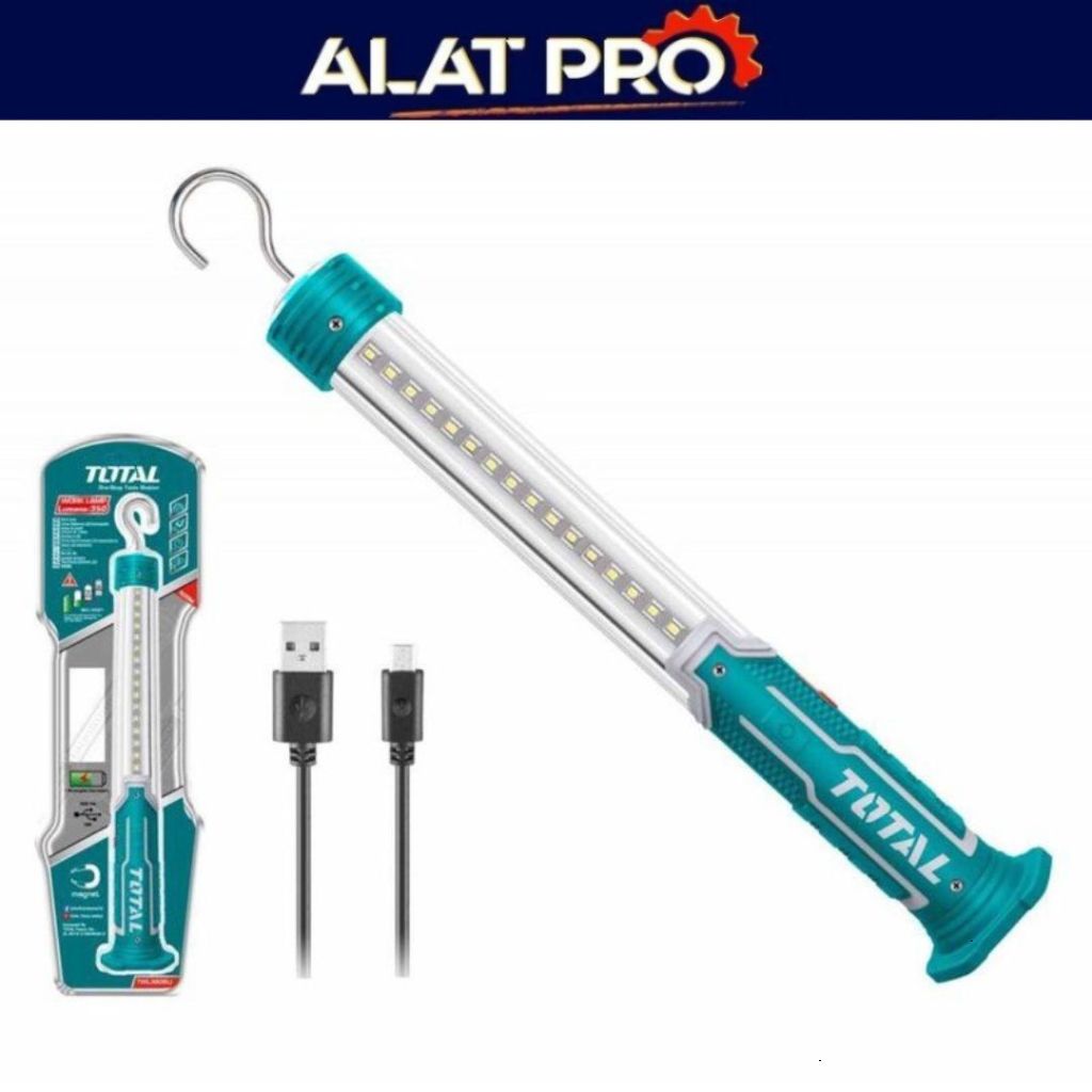 TOTAL Rechargeable Lithium Polymer Battery Work Lamp | Shopee Malaysia