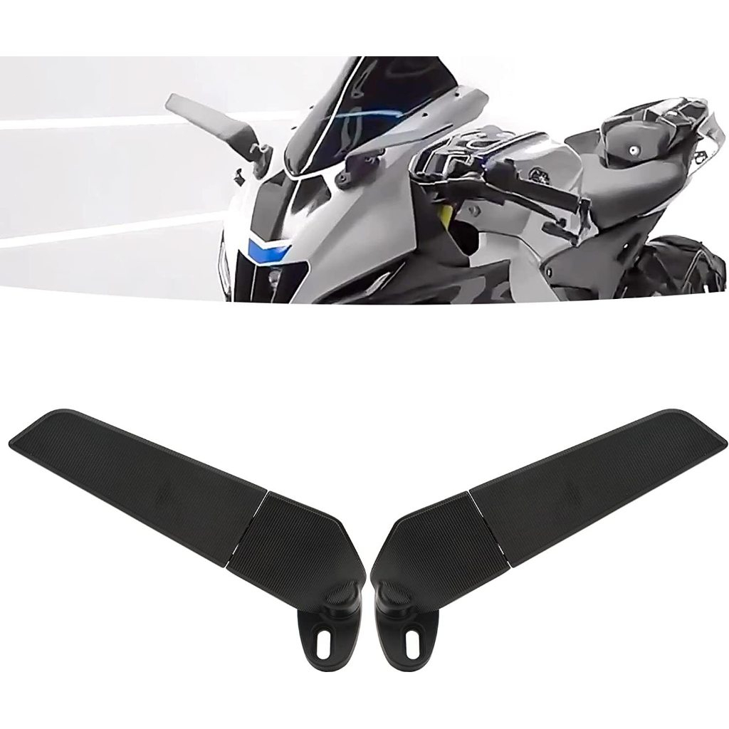 Universal winglet side mirror for yamaha r15 r25 winglet lc135 side ...
