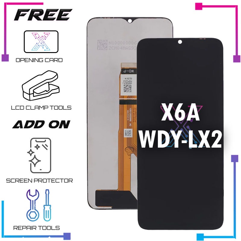 Lcd For Honor X6A WDY-LX2 / X5 Plus (With Touch Screen Display ...