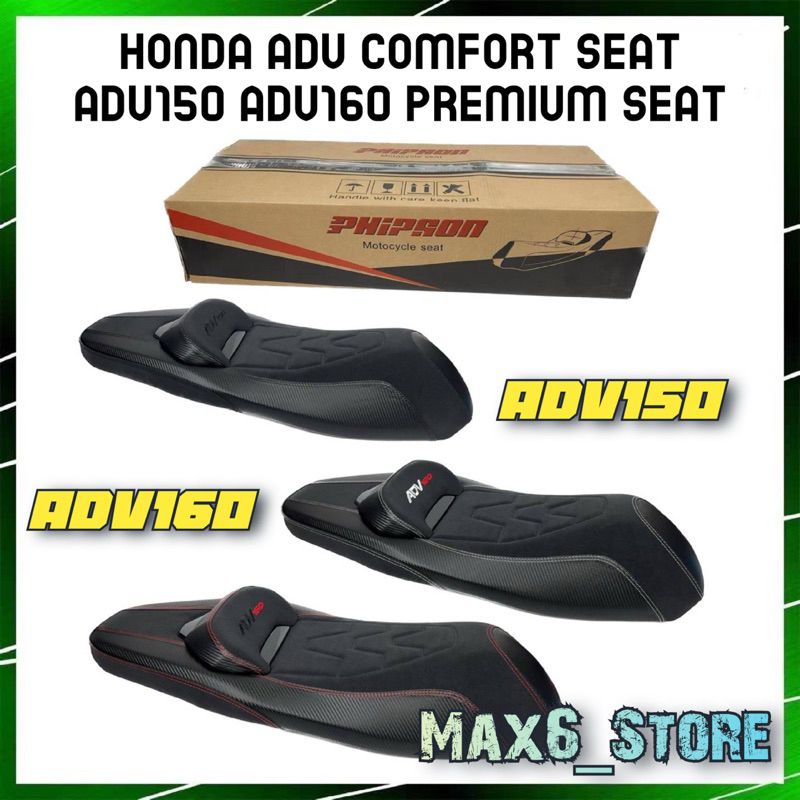 HONDA ADV150 ADV160 COMFORT SEAT EURO DELUXE 100% PREMIUM QUALITY SEAT ...