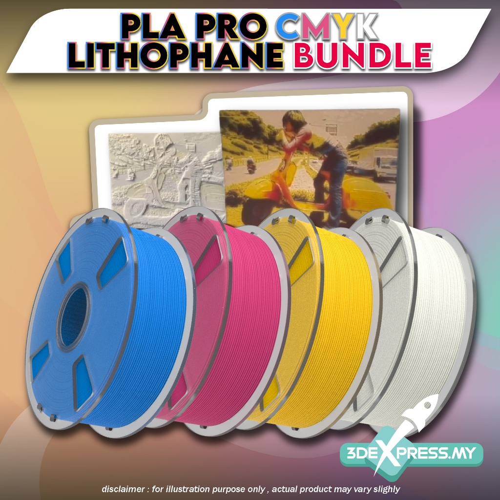 3DExpress.my Extreme Series PLA CMYK Bundle 1.75mm Filament | Shopee Malaysia