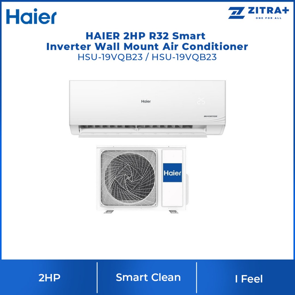 HAIER 2HP R32 Smart Inverter Wall Mount Air Conditioner (Indoor) HSU ...