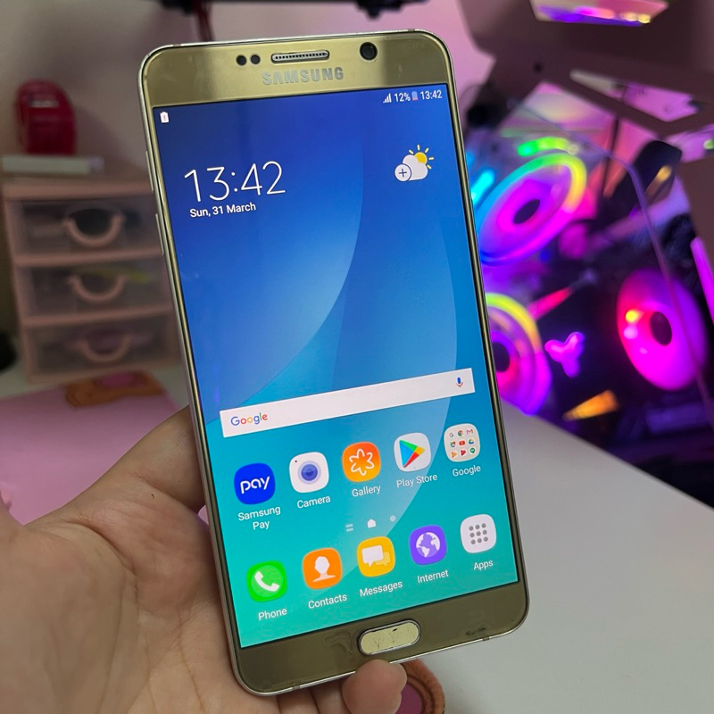 Samsung Note 5 (Back glass little broken) | Shopee Malaysia
