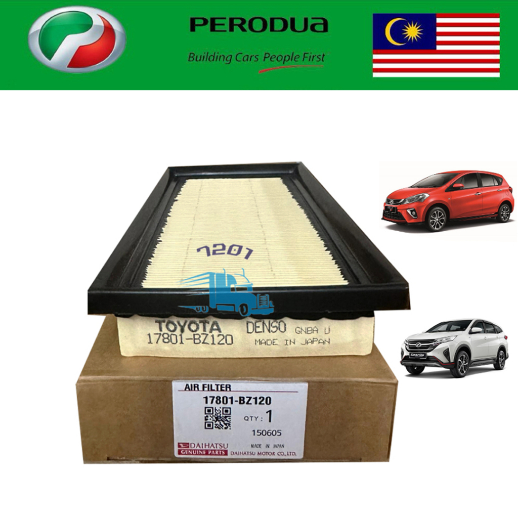 DAIHATSU PERODUA MYVI D20N 2018 , ARUZ F850 1.5, NCP150 AIR FILTER ...