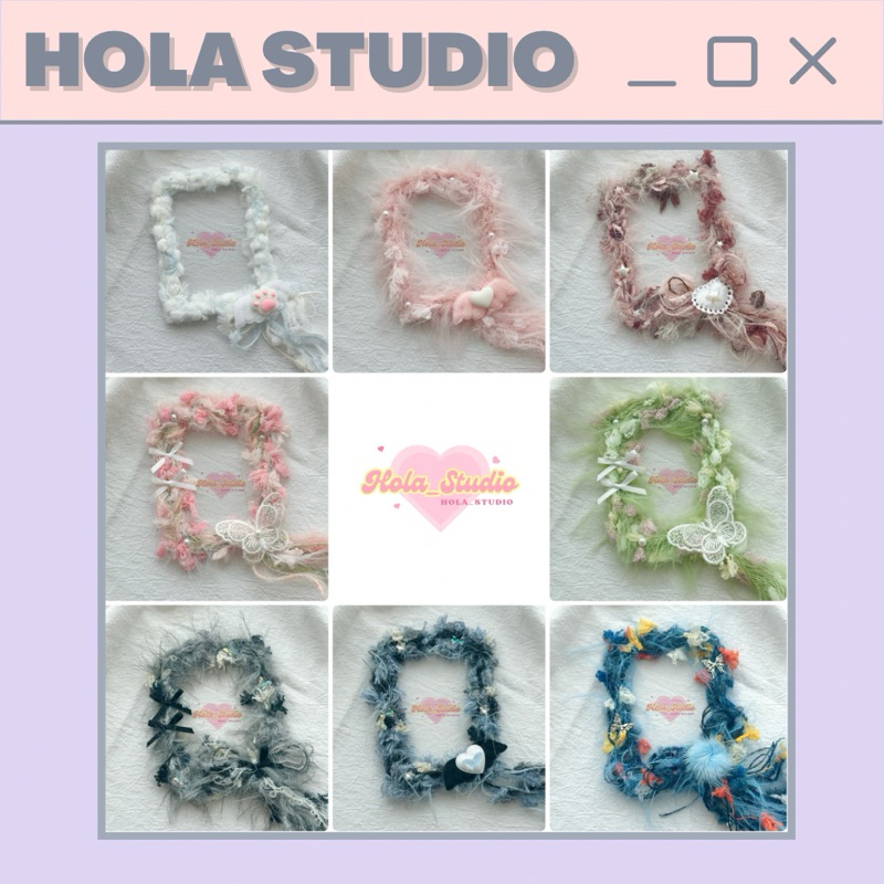 [HANDMADE] CROCHET FURRY TOPLOADER | READY STOCK | K-POP | DECORATED ...