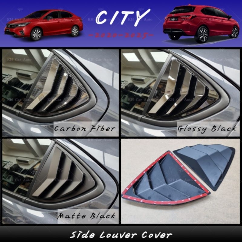 Honda City GN2 Sedan Hatchback 2020-2025 Triangle Window Side Louver ...