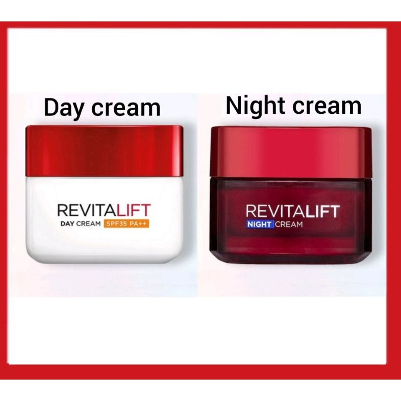 Loreal Paris Revitalift Day Cream/Night Cream Moisturizer | Shopee Malaysia