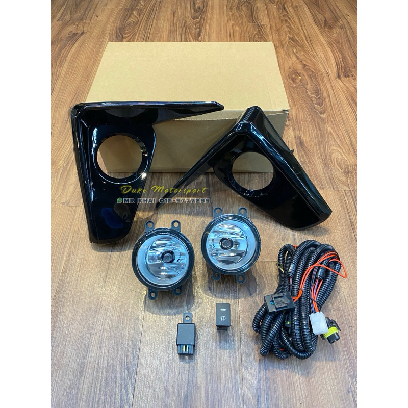 Perodua Bezza 2020-2022 Facelift Fog Lamp Full Set With Harness Kit ...