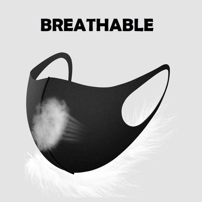 High Quality Black Face Mask （Reuseable）（Washable） | Shopee Malaysia