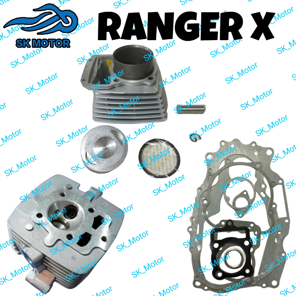 Nimota RANGER X Block + Piston + Ring Set / Cylinder Head / Gasket ...